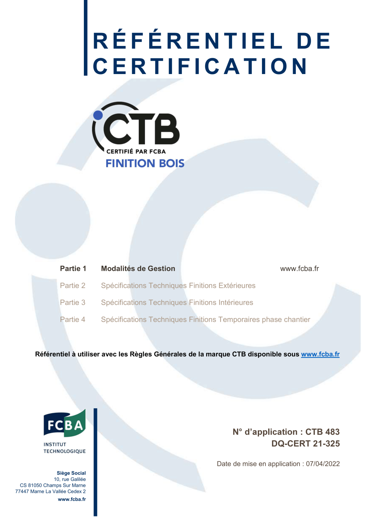 CTB Finition bois – Des bois préservés pour durer